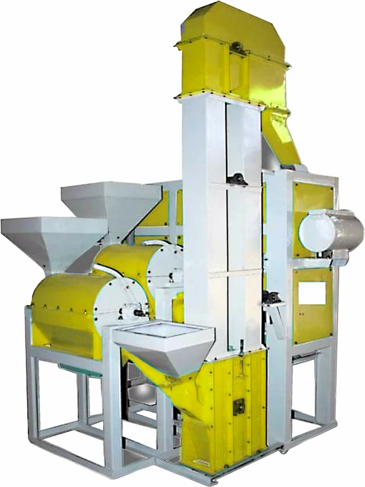 1 TPH Semi Automatic Dal Mill Machine, Three Phase Manufacturer ...