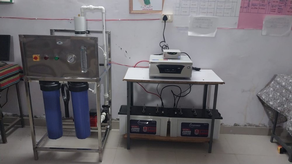 100 lph solar RO PLANT, FRP Price in Durg, Chhattisgarh – ₹1,00,000 ...