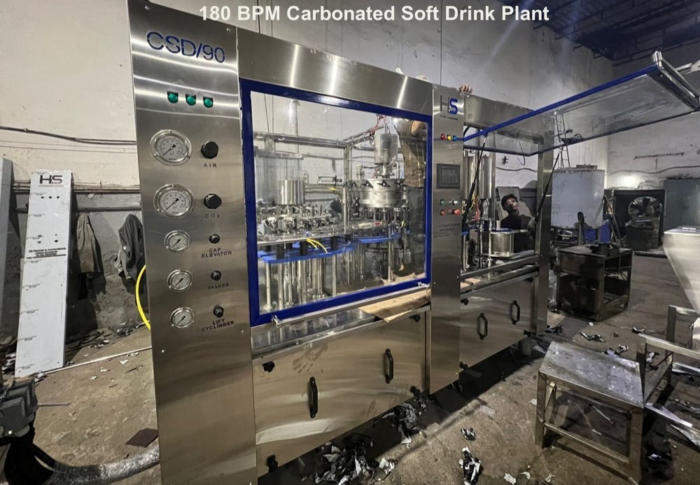 180 BPM Carbonated Soft Drink Plant Price in Sonipat, Haryana – ₹42,50,000 | H.S. FILLING ...