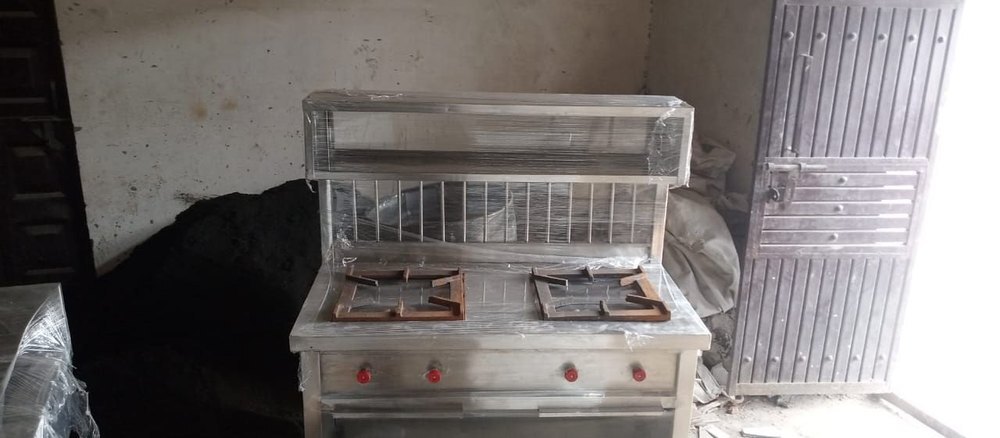 2 Burner LPG Indian Gas Bhatti, For Commercial at ₹16,000 in Bhalswa