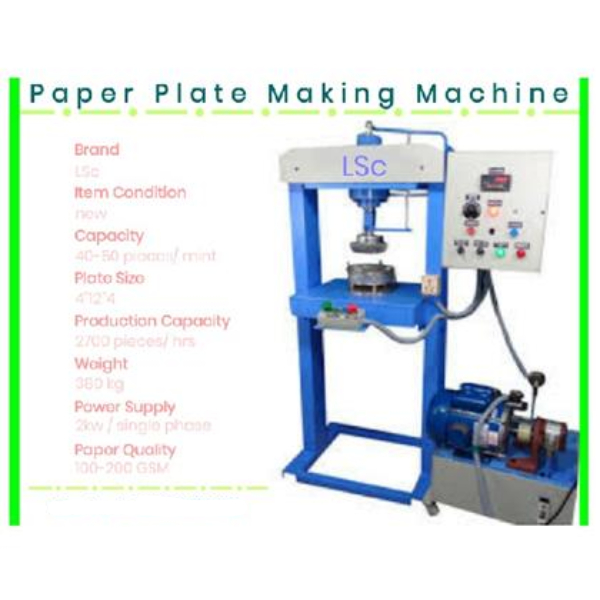 Paper Plate Machine Price in Nagpur, Maharashtra – ₹53,000 | abc