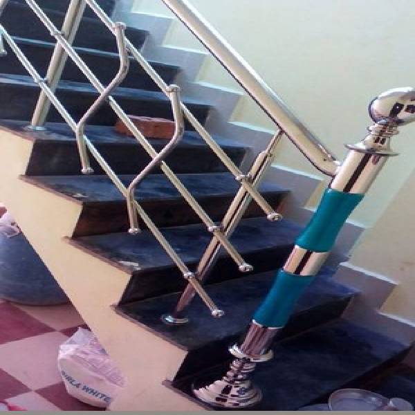 SSM97 Stainless Steel Staircase Railing Price in Bengaluru, Karnataka ...