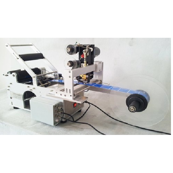 Semi-Automatic Labelling Machine with Date Printer Labeller Price in ...
