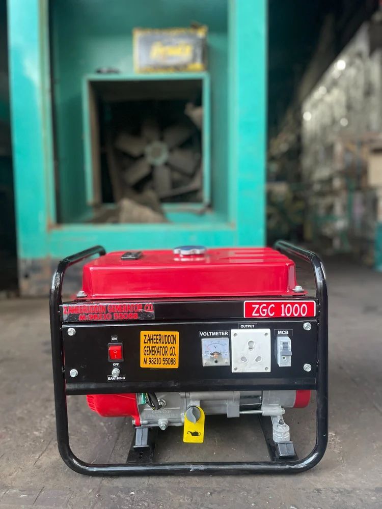 2023 1 KW ZGC OPEN PETROL PORTABLE GENERATOR SET, Single Phase Price in Mumbai, Maharashtra ...
