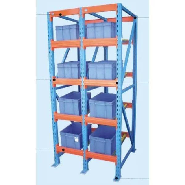 FIFO Storage Rack With Rolled Section (Model II) in pune - Metafold ...