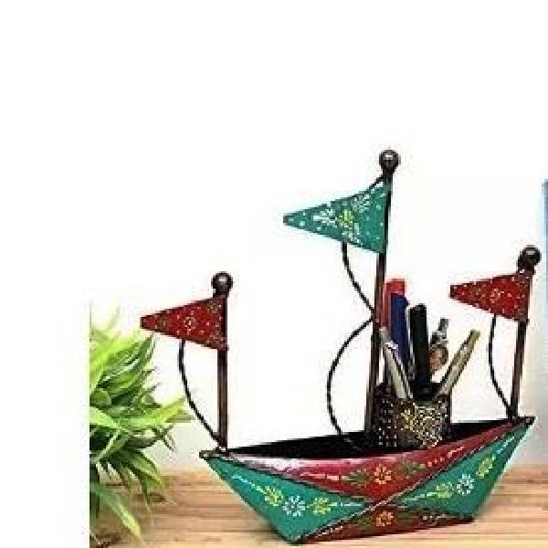 Metal Boat Shape Pen Holder or Stand at ₹ 4999.00 in JAIPUR