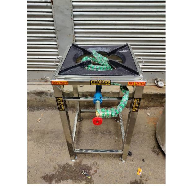 LPG Double burner Stove ( M2 burner ). Size - 13"×36"×30" . Price in ...