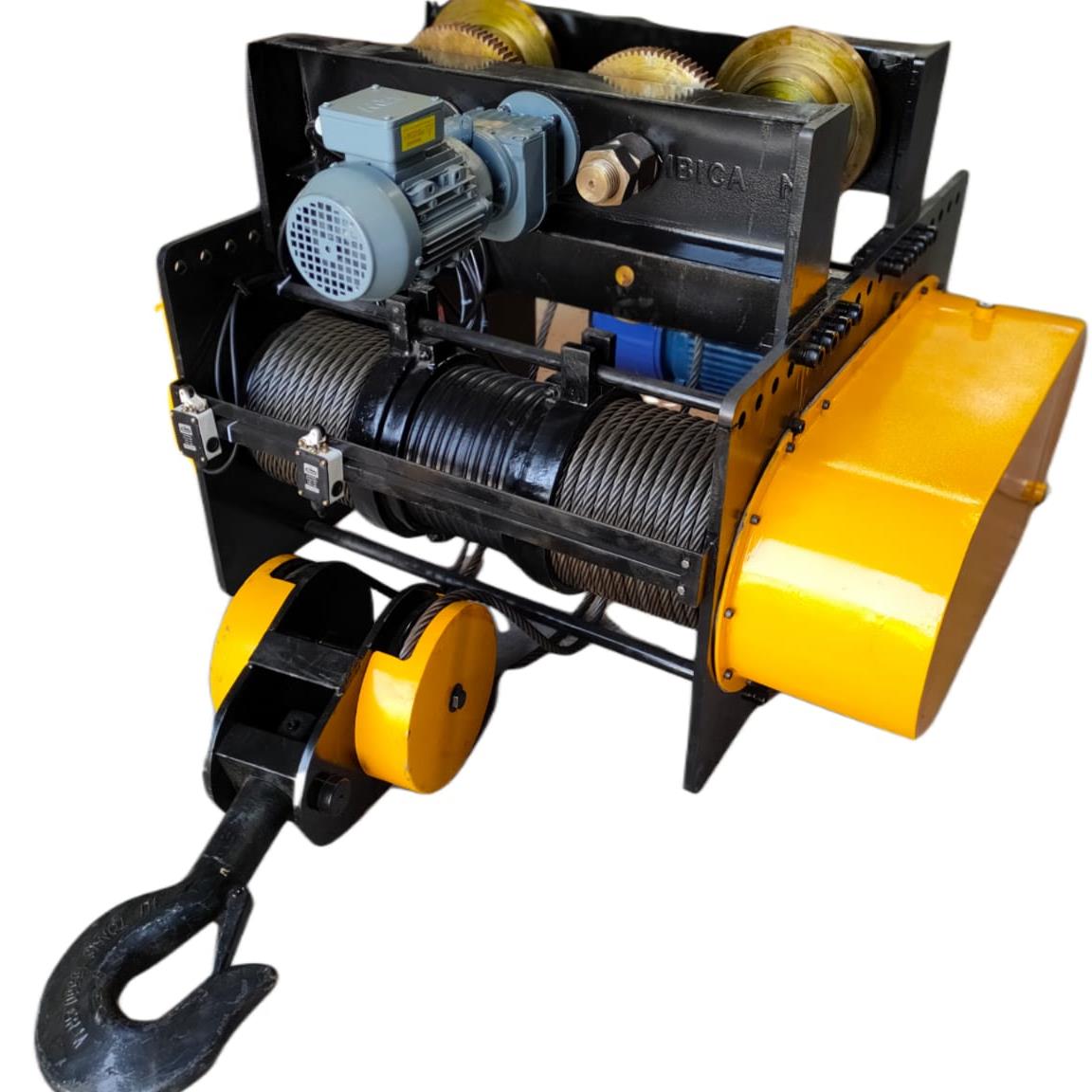 2 TON 2 Fall Electric Wire Hope Hoist With Trolley in Ahmedabad - FEFCO ...