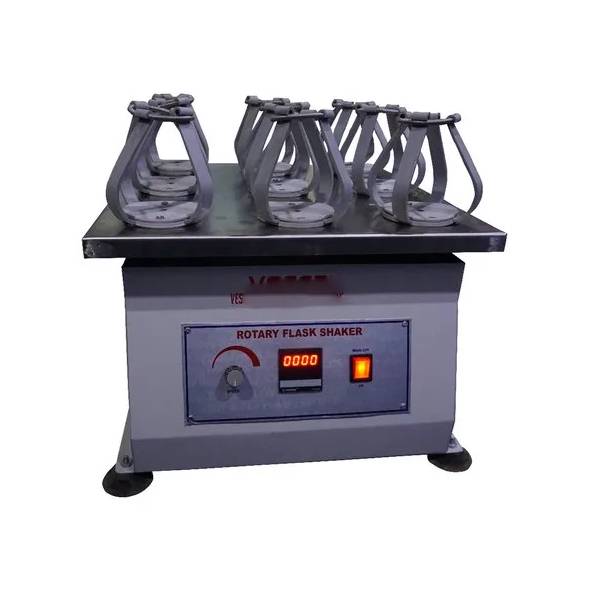 Rotary Flask Shaker 9 Bottle (1 Ltr. Each) in Delhi - Vesca Scientific ...
