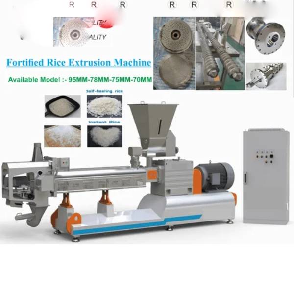 Fortified Rice Extrusion Line Price in Noida, Uttar Pradesh – ₹79,00 ...