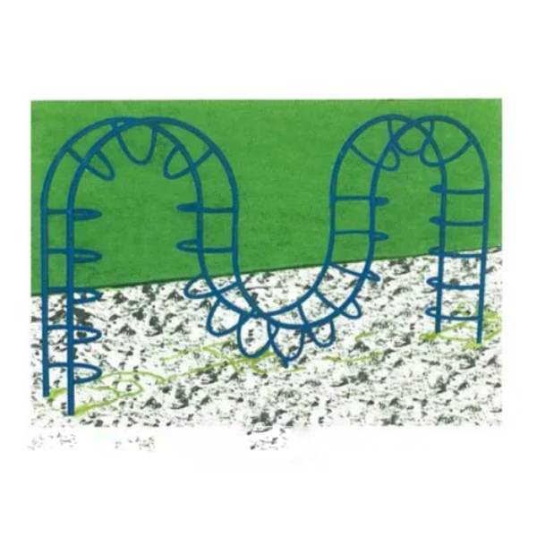 Double Wave Playground Climber in Noida - M/s Playworld India