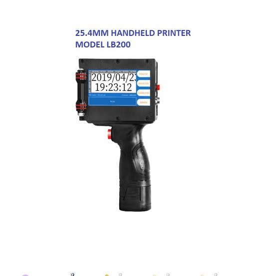 LB200 Handheld Inkjet Printer Price in Indore, Madhya Pradesh – ₹23,500 ...