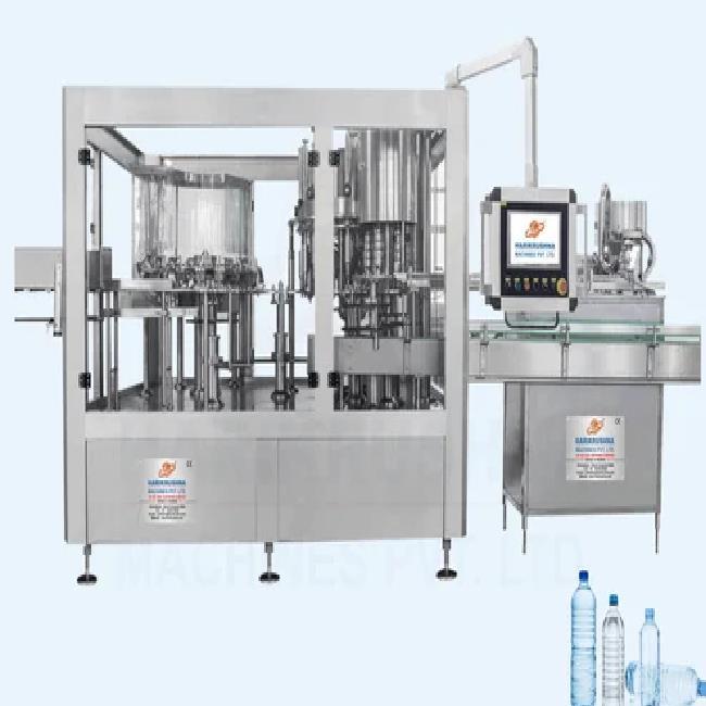 Automatic Rotary (3 in 1) Rinsing/ Filling and Capping Machine - HMPL-12-12-6 in Ahmedabad ...