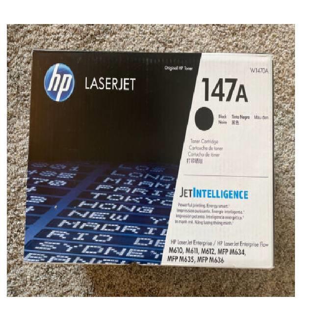 HP 147A Black Original LaserJet Toner Cartridge, W1470A, For Laser ...