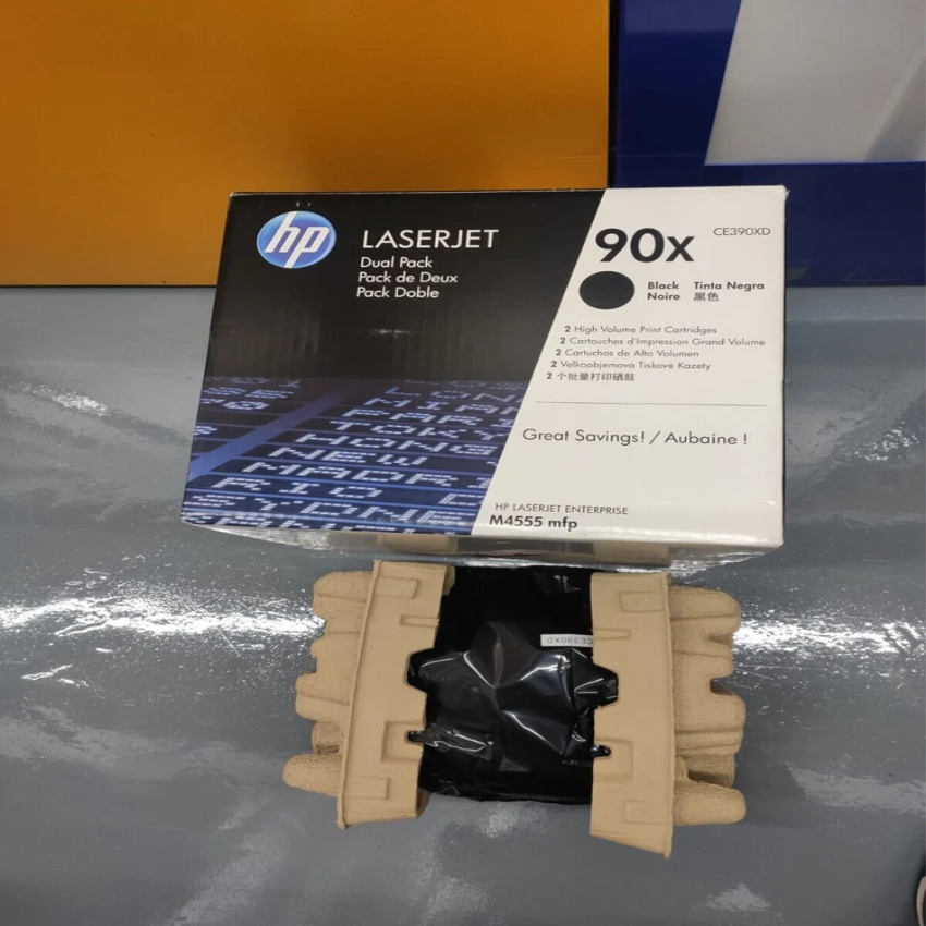 HP 90X High Yield Black Original LaserJet Toner Cartridge (CE390X), For ...