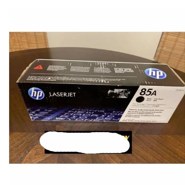 Black 85A Original Toner cartridge for laser printer CF285A ...