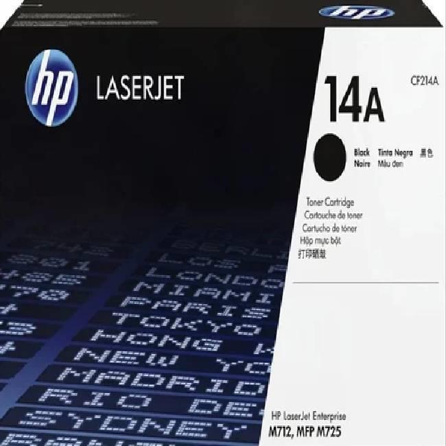 HP 14A Black Original LaserJet Toner Cartridge CF214A DR