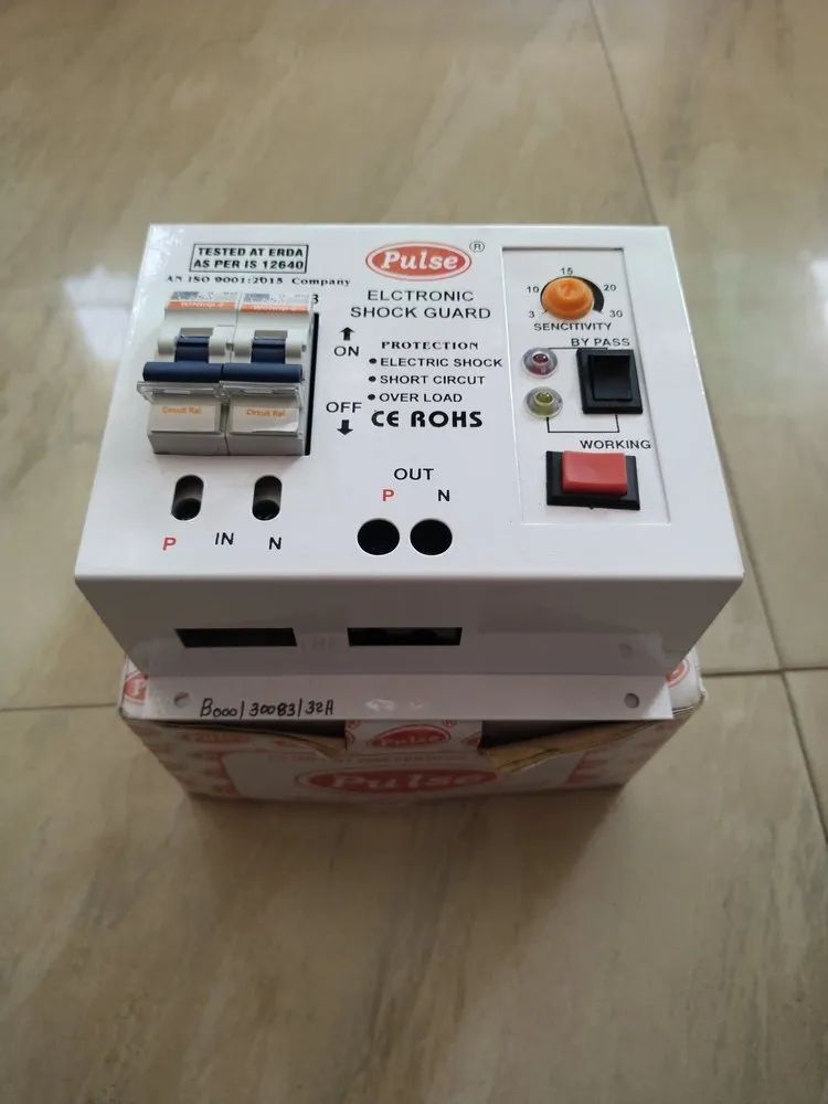 230 V Fully Auto Electronic Shock Guard, ELCB+MCB+RCCB Price in ...