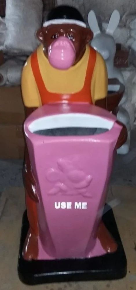 4 Ft Frp Monkey Dustbin Price in Ahmedabad, Gujarat – ₹4,000 | J.K ...