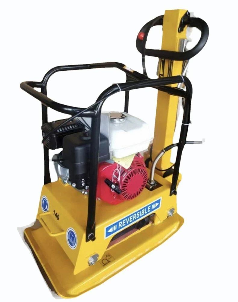 5 HP Electric Or Gasoline Powered Reversible Plate Compactor, 140 Kg ...