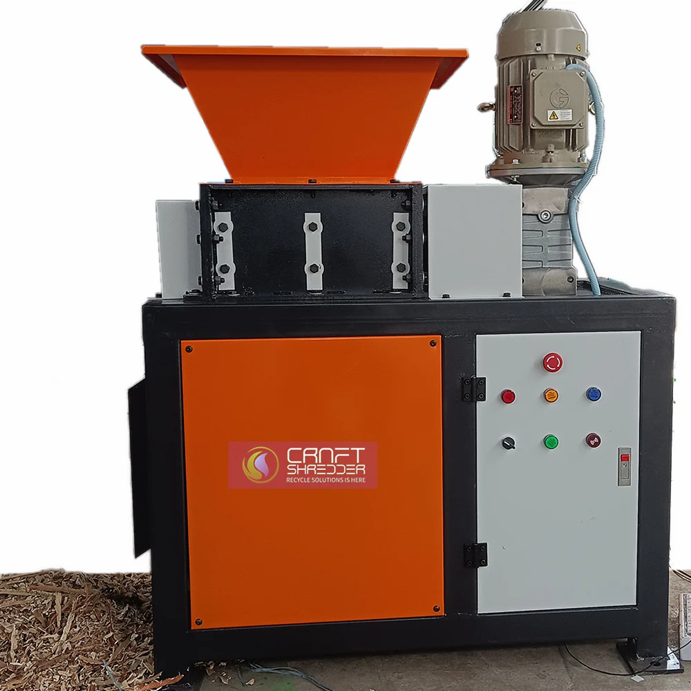 5 HP Industrial Shredder Machine (TWIN SHAFT SHREDDER) Manufacturer ...
