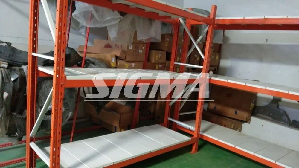 6-10 Metres ms Crca Heavy Duty Steel Rack, For Warehouse at ₹ 9000.00 ...