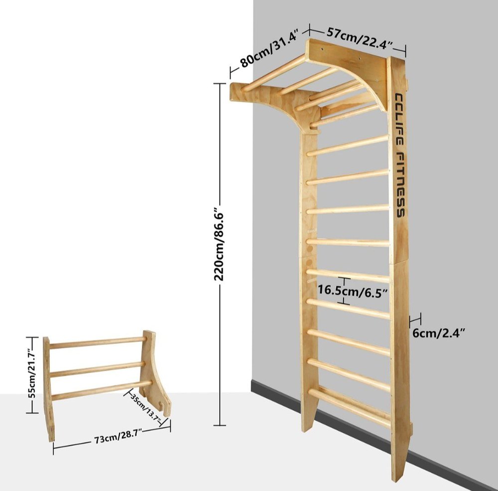 6 ft Rehabilitation Wall Bar Ladder, 10 Step Price in delhi, Delhi ...