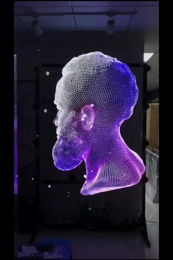 65 cm 3D Hologram Splicing Display Grind Display 6.5ft/6.5ft on rent ...