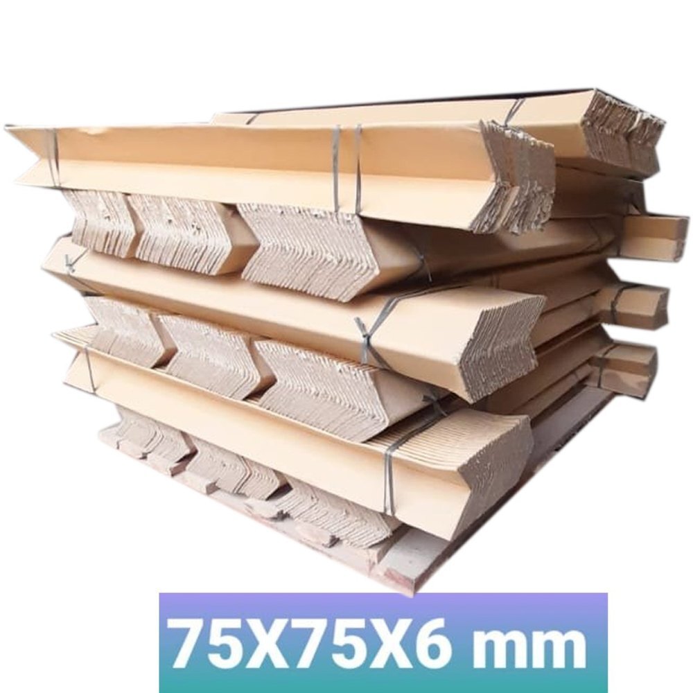 6mm Corrugated Paper Angle Edge Board, For Export Products Packaging ...