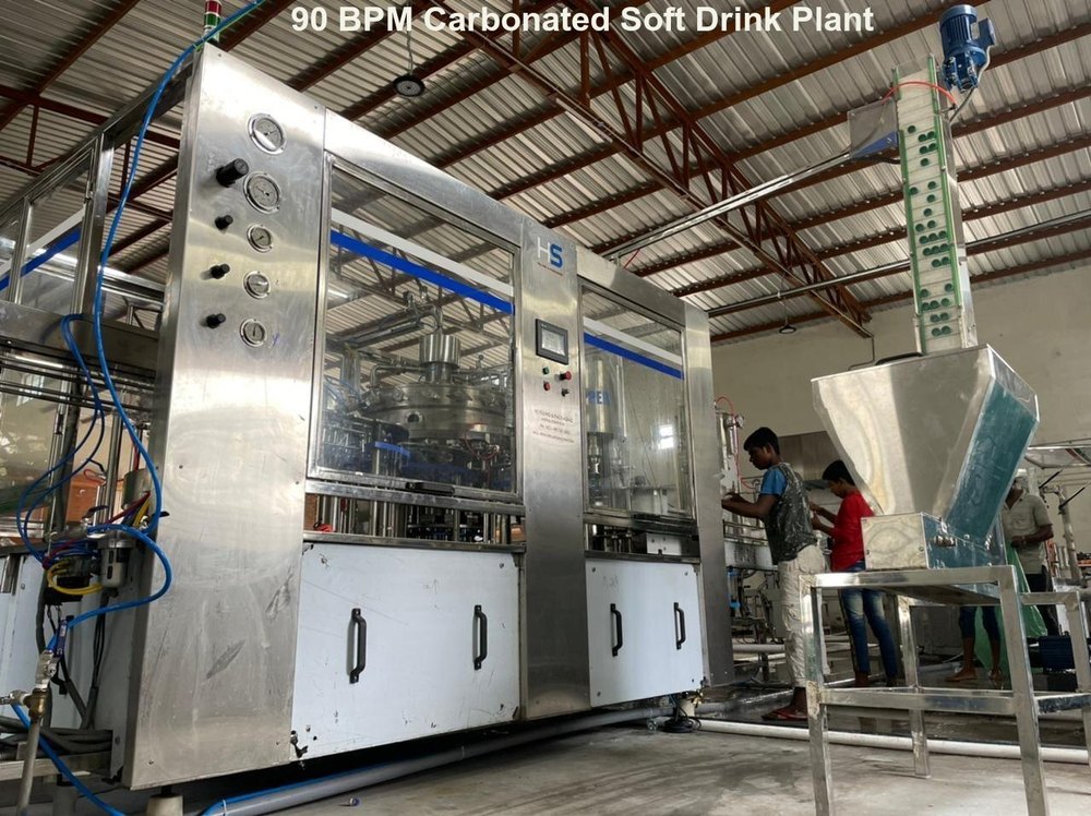 90 BPM Carbonated Soft Drink Plant, For Drinking Water Price in Sonipat, Haryana – ₹23,50,000 ...