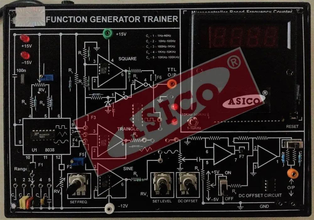 Ac Mains Electrical Function Generator Demonstrator, For Laboratory ...