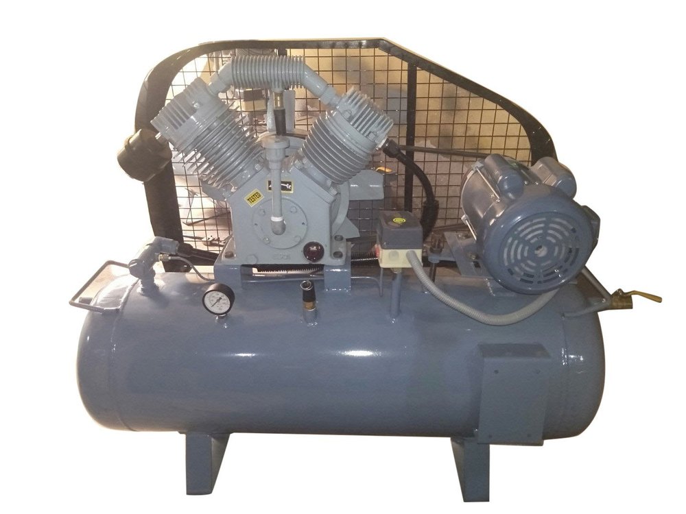 AC Three Phase 3 HP Reciprocating Air Compressor Price in Faridabad ...