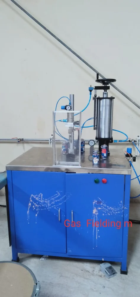 Aerosol Filling Machines, Capacity: 20 can/min Manufacturer & Seller in ...