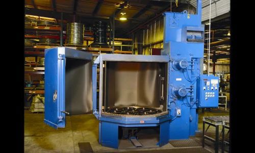 AKASH Booth Type Rotary Table Shot Blast Machine Price in Bengaluru ...