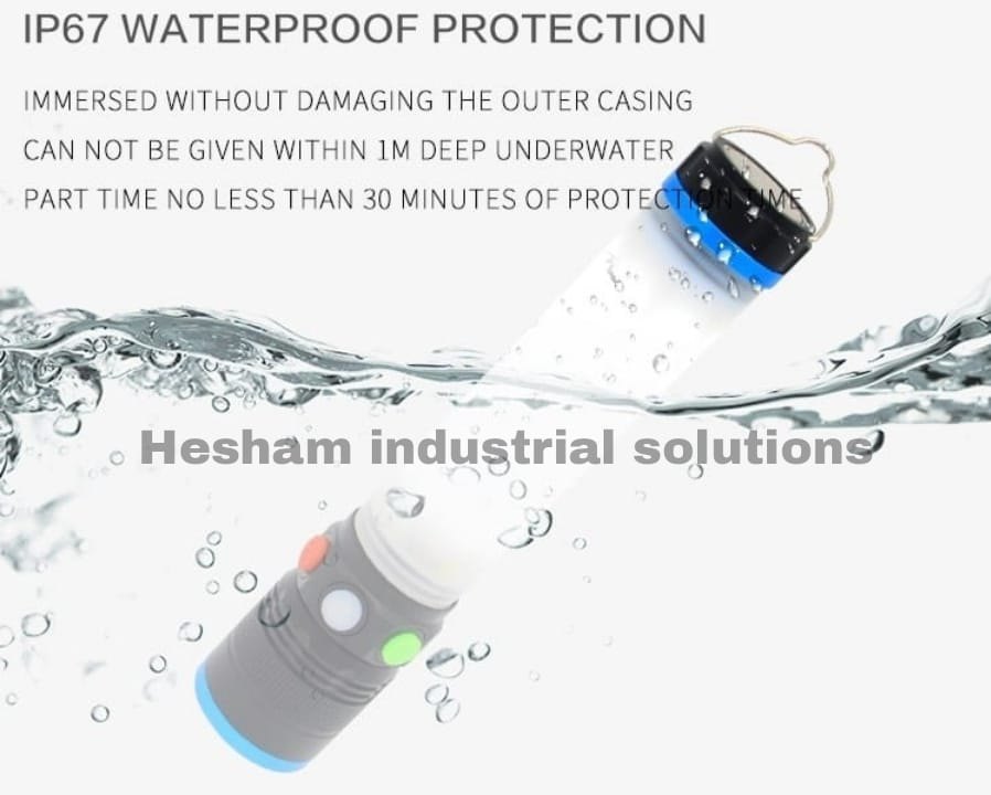 Aluminum SOS Warring Light Led Flashlight Railway Signal Torch Green ...