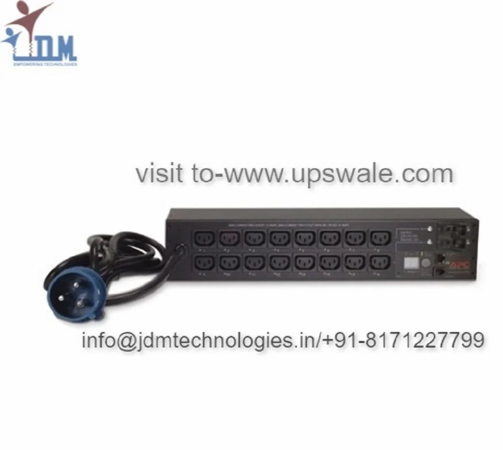 APC Make Horizontal Rack PDU, Metered, 2U, 32A, 230V, (12) C13 & (4) C19 Price in Delhi, Delhi ...