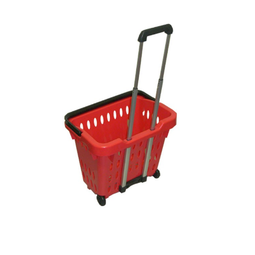 Aristo Four-Wheel HDPE Shopping Trolley, Load Capacity: 20-100 Kg ...