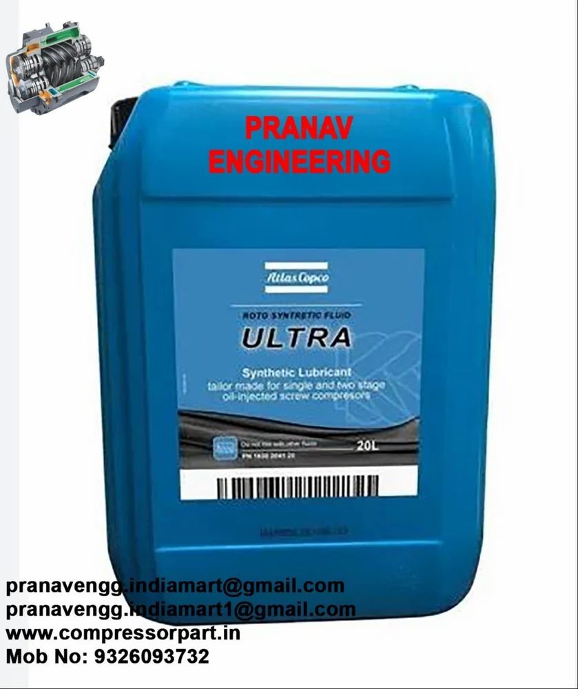 ATLAS COPCO COMPRESSOR OIL Price in Mumbai, Maharashtra – ₹4,500 ...