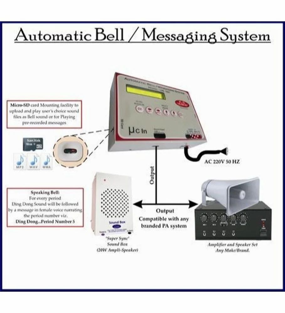 Automatic Digital Timer Bell Price in Jaipur, Rajasthan – ₹15,000 ...
