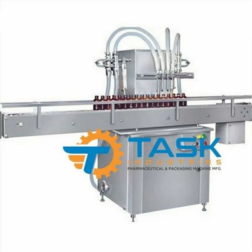 Automatic Four Head liquid filling system