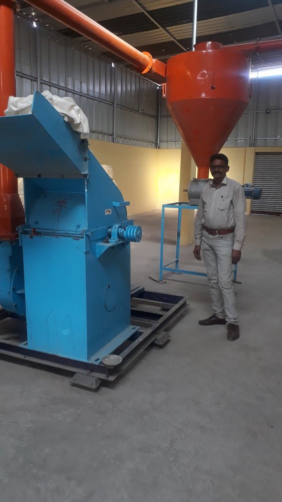 Automatic Mini Rice Husk Grinder Machine, Three Phase, Capacity: Upto ...