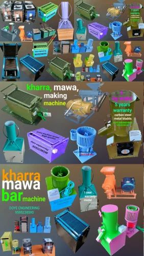 Automatic Nagpuri Kharra Mava Bar Masala Faki Making Machine, 80 kg/hr ...