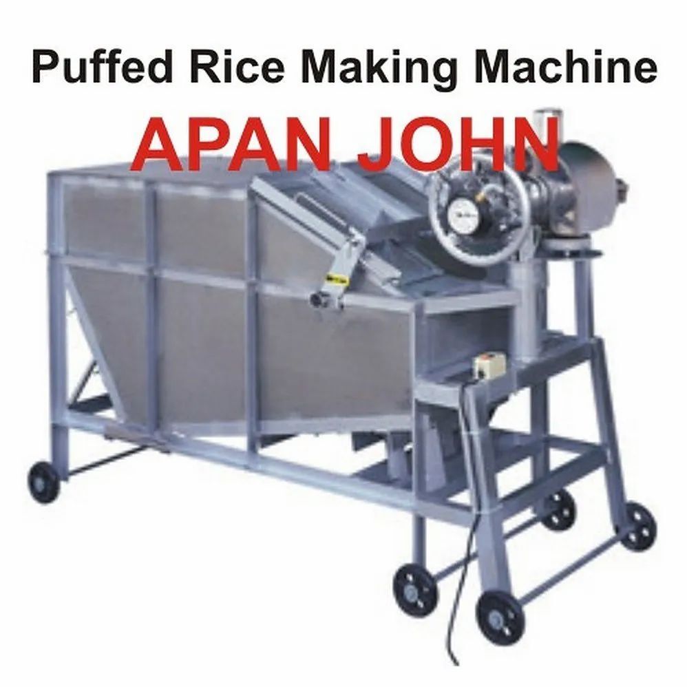 Automatic Namkeen Puffed Rice Making Machine, 75-100, Capacity: 200kg ...