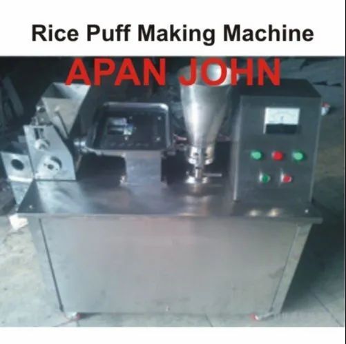 Automatic Namkeen Rice Puff Making Machine, 75-100, Capacity: 200kg ...