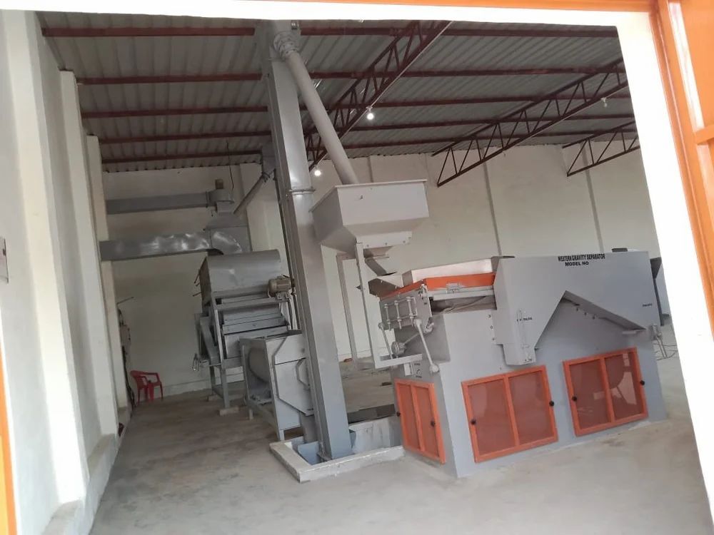 Automatic Powder Coated 2ton wheat or paddy Grain Grading Machinery ...