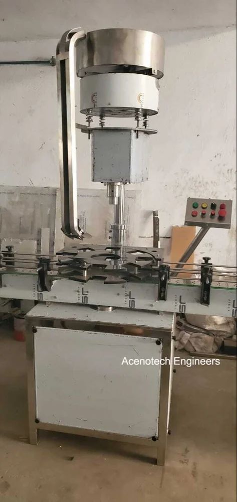 Automatic Ropp Cap Sealing Machine, Capacity: 40 BPM at 215000.00 in Ahmedabad