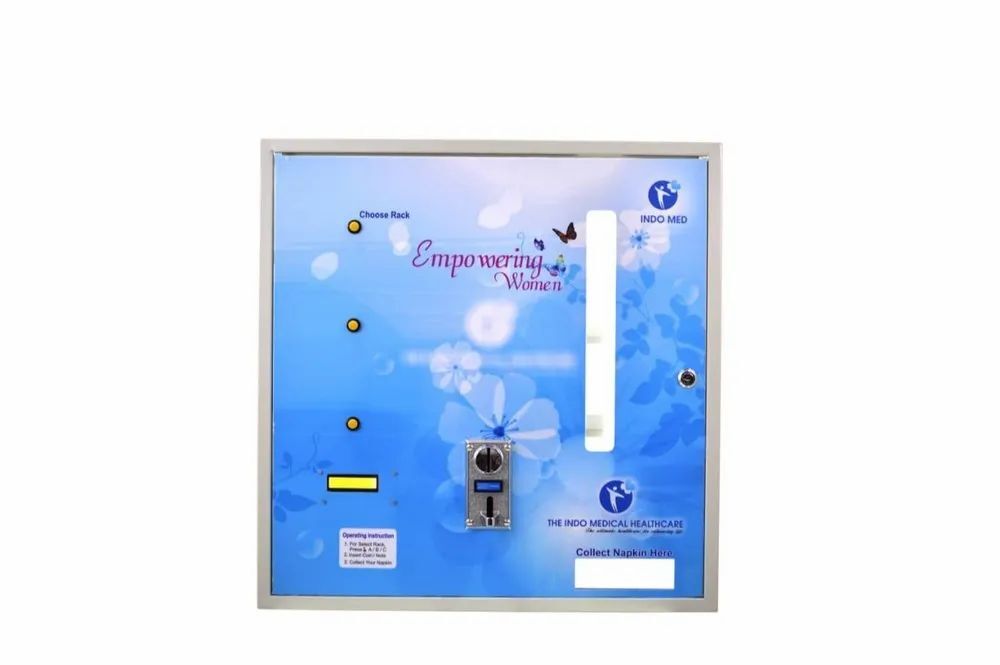 Automatic Sanitary Pad Dispenser Price in Mumbai, Maharashtra – ₹20,000 ...