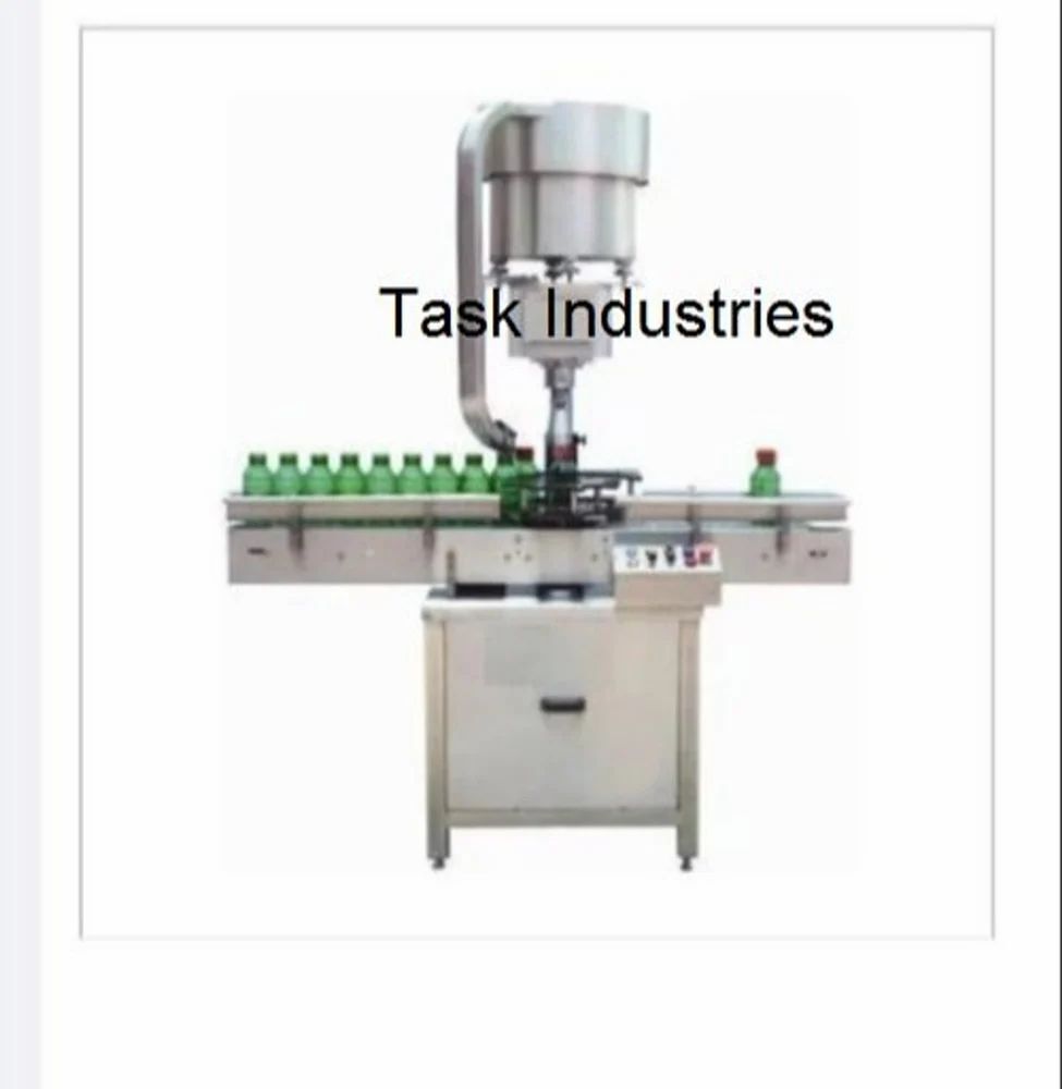 Automatic Single Head Capping Machine, Capacity: 30 bottle/min Manufacturer & Seller in ...