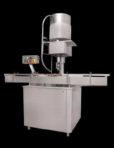 Automatic Single Head Screw Capping Machine, Capacity: 2400 BPH at ₹ 325000.00 in Ahmedabad