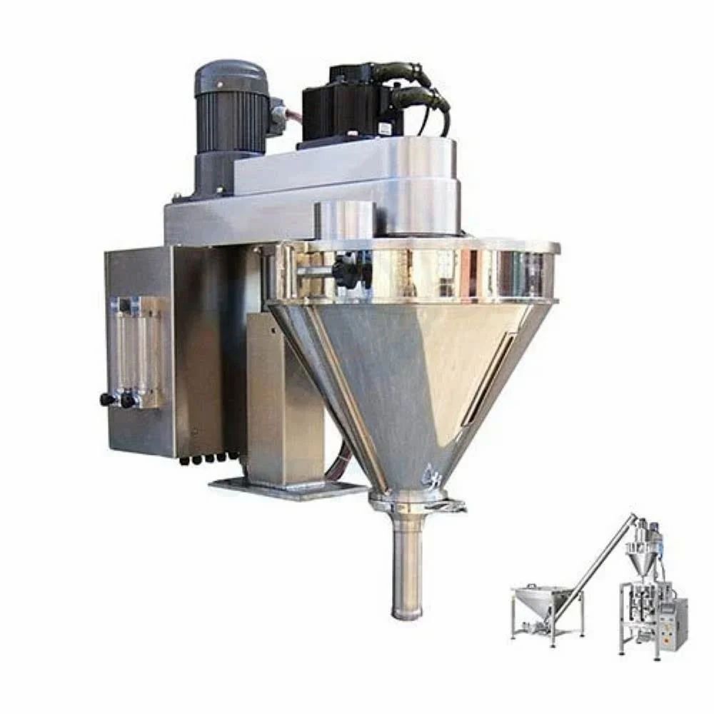 Automatic Single Phase Auger With Bagger With Screw Conveyor Machine ...